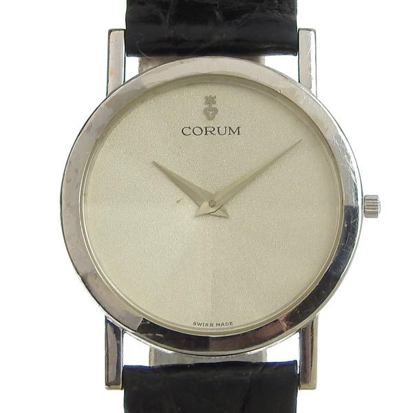 1円☆03楽市☆本物 CORUM コルム K18 オリンポス メンズ クォーツ 腕時計 50.127.59 33.5gの落札情報詳細 - Yahoo!オークション落札価格検索 オークフリー