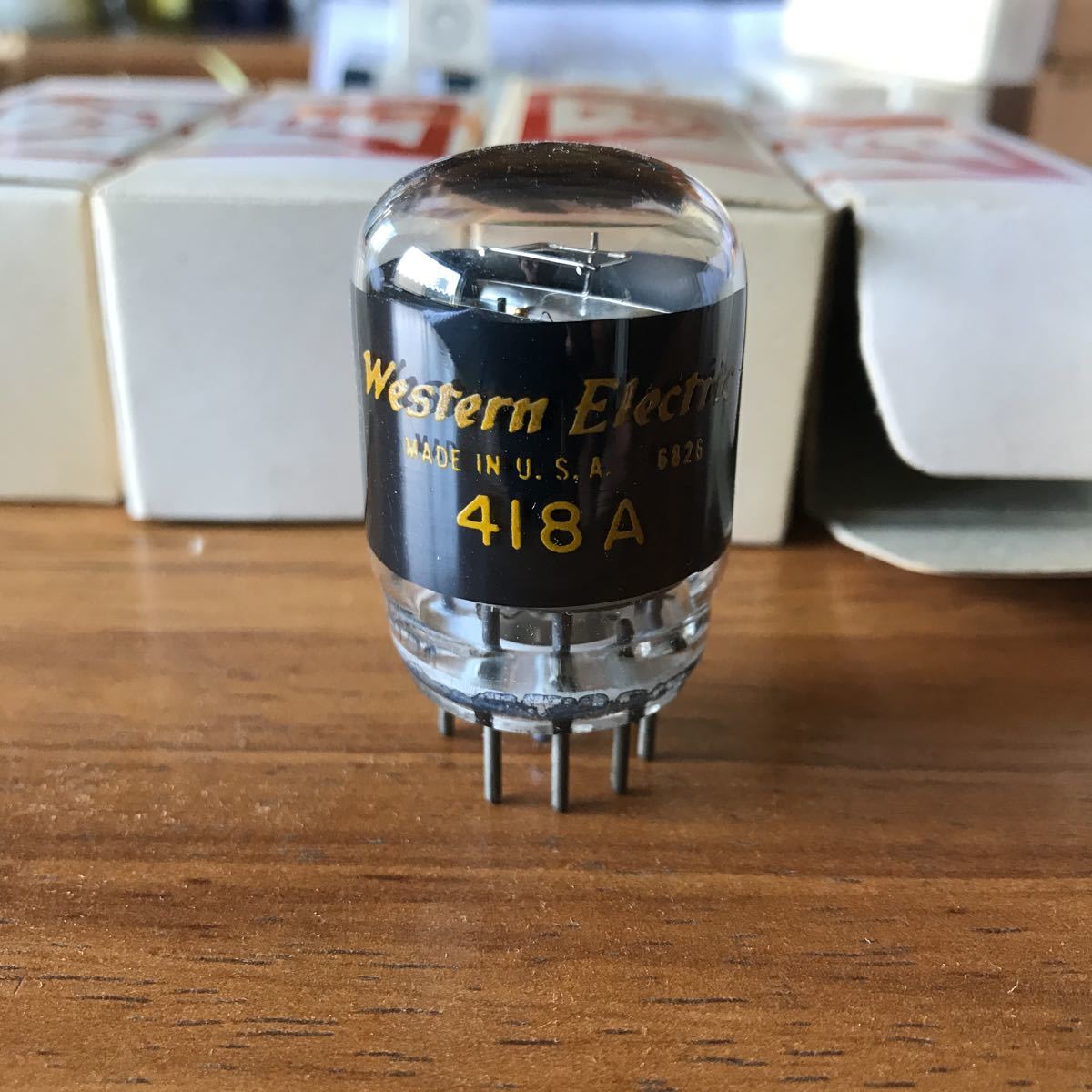 【新品】真空管 Western Electric 418A WE 美品 希少品 4本価格の落札情報詳細 - ヤフオク落札価格検索 オークフリー
