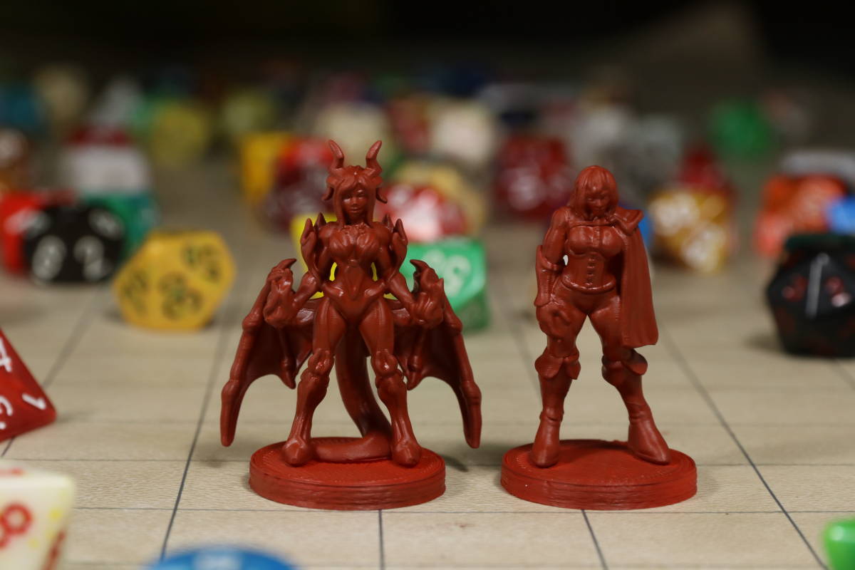 【新品】サキュバス (Succubus) セットモンスター（D&D・TRPG用）3Dプリント ミニチュア 未塗装 の落札情報詳細| ヤフオク落札価格情報 オークフリー