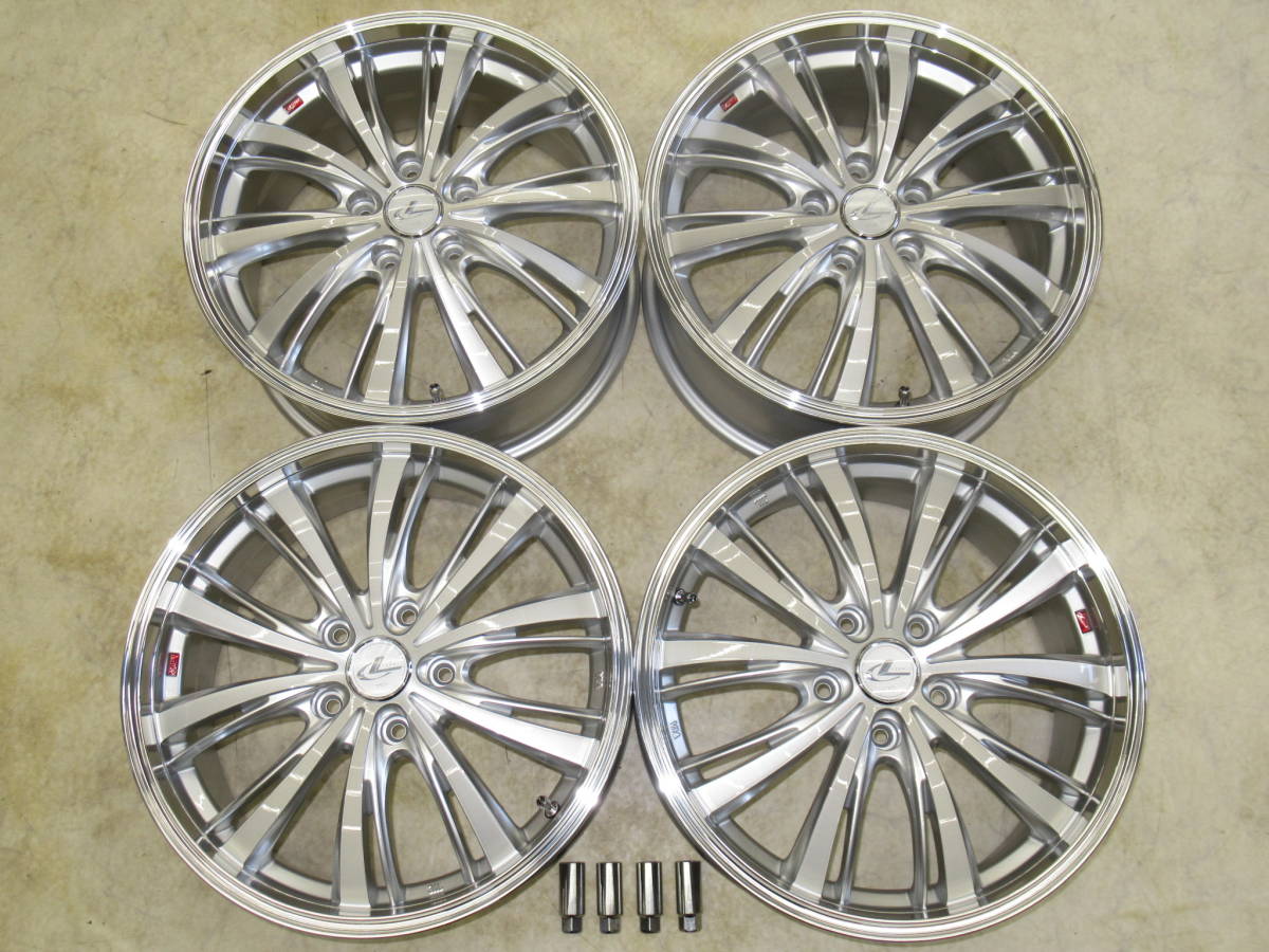 【新品】未使用品！Weds LEONIS(レオニス)EX 7J-17 off+53 pcd114.3/5H ホイールのみ4本セット オデッセイ,ヴェゼル,ティアナ,レヴォーグ他！の落札情報詳細 ...