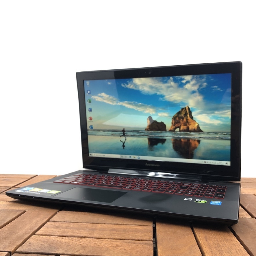【GeForce GTX 860Mグラボ搭載!!4K!!】1円～Windows10/office2019【Lenovo レノボ/Y50-70 ...