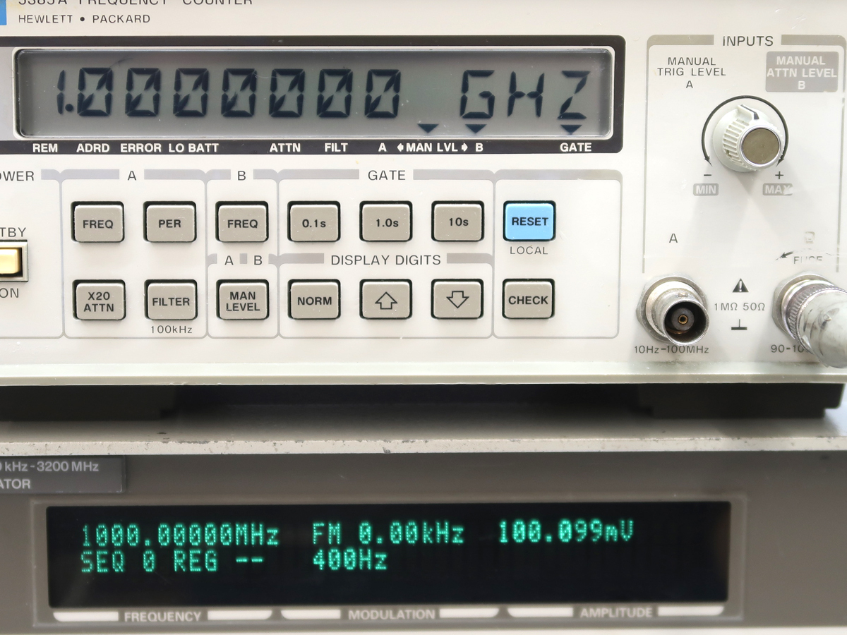 TQ27698 hp 5385A 周波数カウンタ/FREQUENCY COUNTER【現状渡し品】の落札情報詳細 - ヤフオク落札価格検索 ...