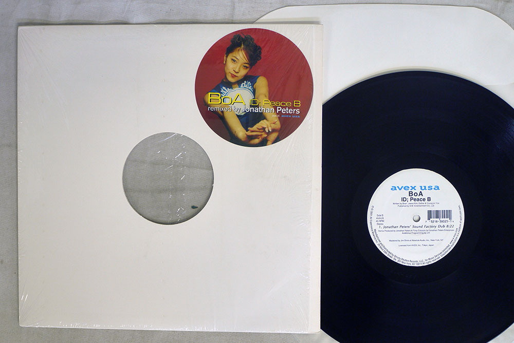 米 BOA/ID PEACE B REMIXED BY JONATHAN PETERS/AVEX USA AVA 25の落札情報詳細 ...