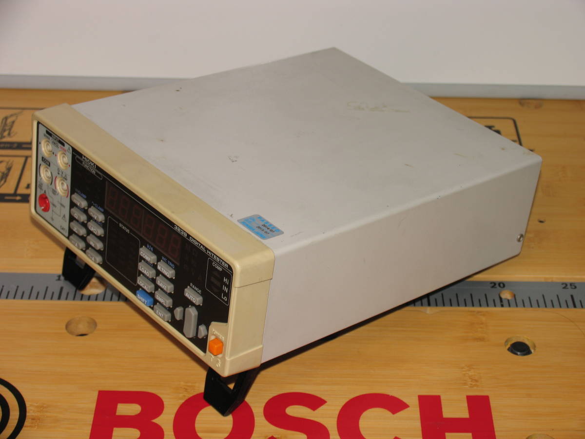 HIOKI【ディジタルハイテスタ 3239 ケルビンクリップ(自作）付き】マルチメーター 動作品の落札情報詳細 - Yahoo!オークション ...