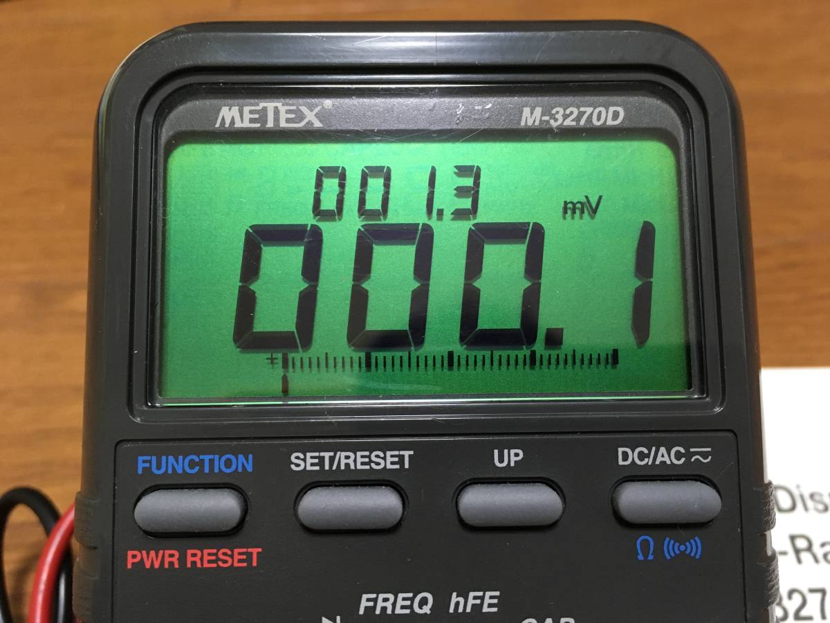 M-3270D METEX デジタル マルチメーター テスターの落札情報詳細 - Yahoo!オークション落札価格検索 オークフリー