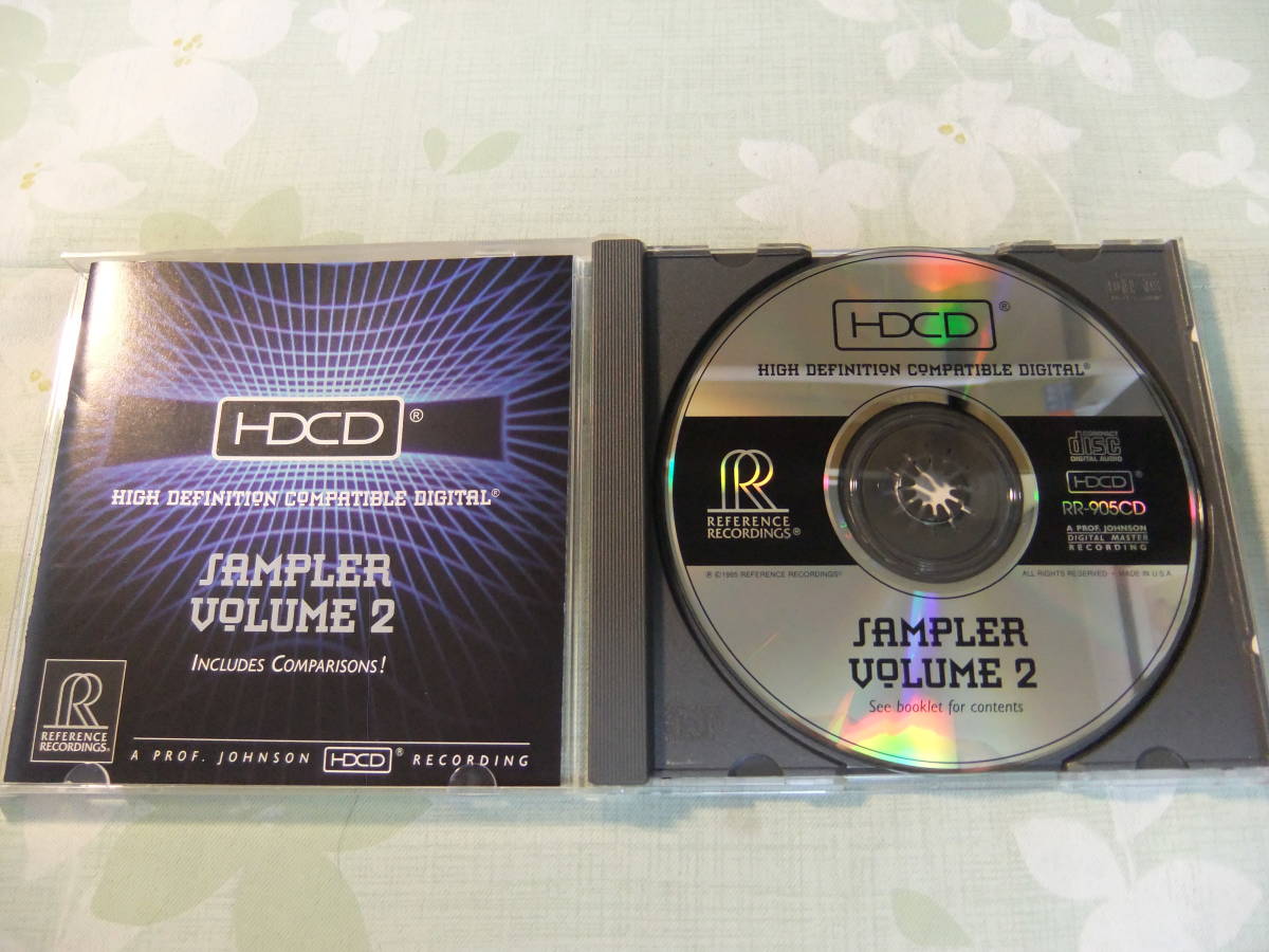 優秀録音☆米Reference/RR-905CD☆HDCD/SAMPLER VOLUME 2（Classics&Jazz）フレデリック・フェネル指揮,ダラス・ウィンドフィンフォニー,他の落札 ...