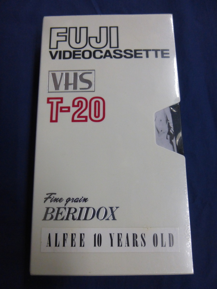 【新品】〇 非売品 ビデオ アルフィー THE ALFEE 10 YEARS OLD 未開封品 VHS / 1983年 初の日本武道館公演にて配布の落札情報詳細 - ヤフオク落札価格検索 オークフリー