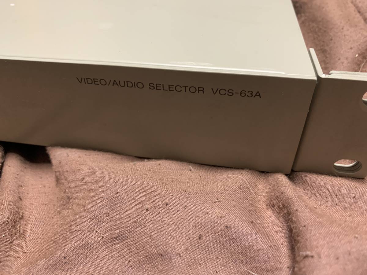 SONY ソニー VCS-63A ビデオ／オーディオセレクター①の落札情報詳細 - Yahoo!オークション落札価格検索 オークフリー