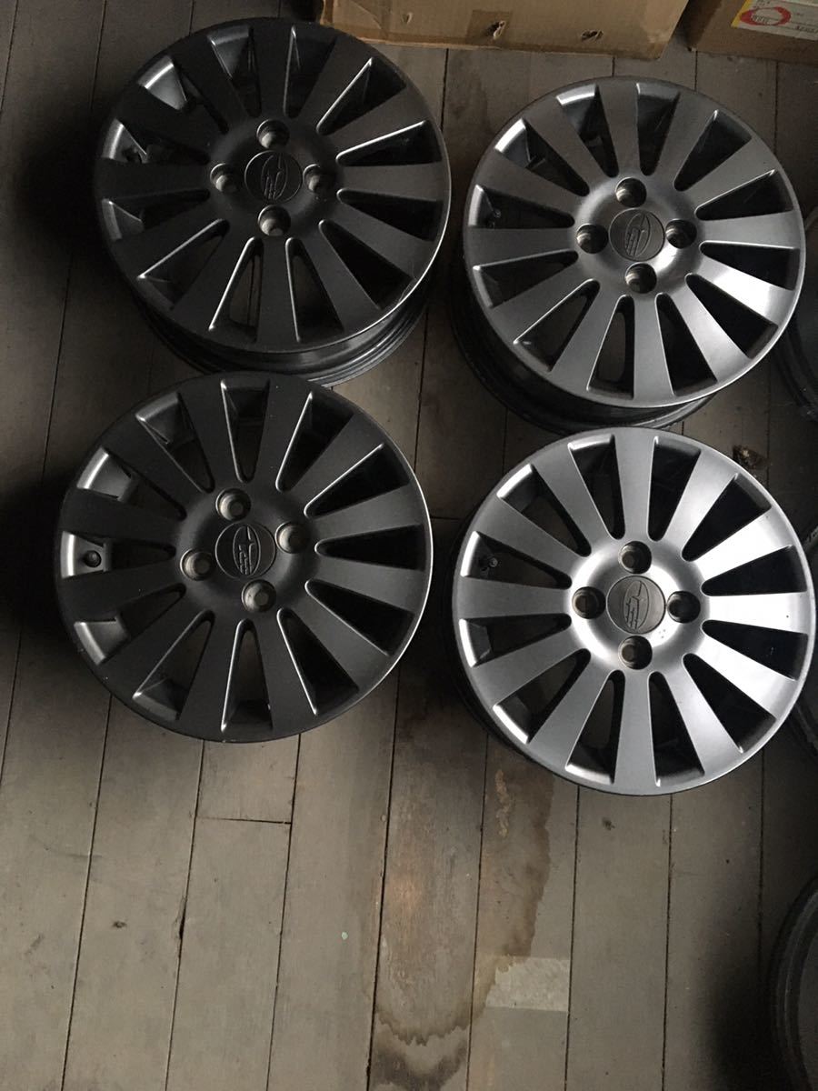 スバル ステラ RN1 RN2 Sエディション 14インチアルミホイール 4本 R2 RC1 RC2 R1 RJ1 RJ2 プレオ RA1 RA2 ヴィヴィオ KK3 サンバー TT TWの ...