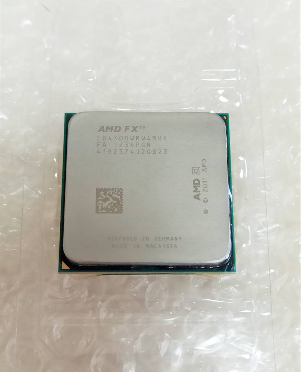 FX-4300 AMD Socket AM3+ FD4300WMW4MHKの落札情報詳細 - ヤフオク落札価格検索 オークフリー