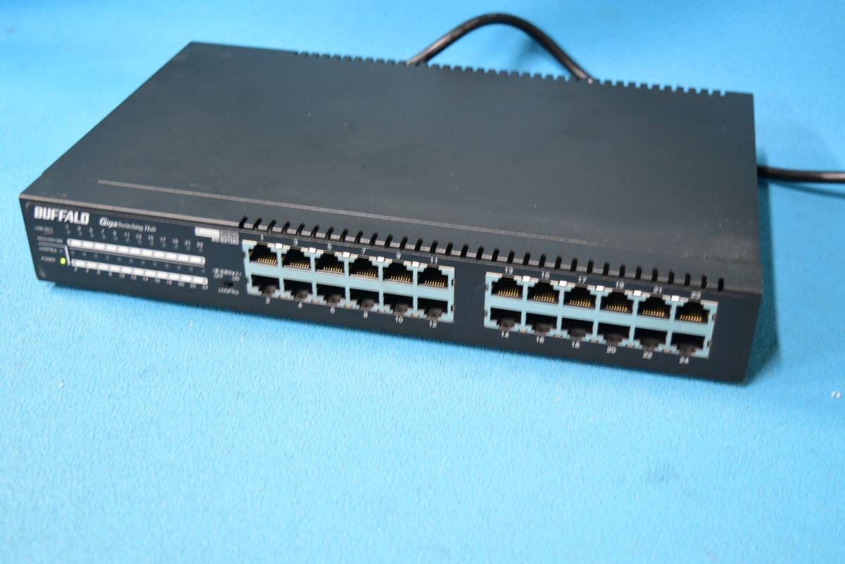 BUFFALO/バッファロー レイヤー2 ノンインテリジェントGigaスイッチ/HUB 【BS-G2124U(D1)】 N-311(0926) の落札情報詳細 - ヤフオク落札価格検索 オークフリー