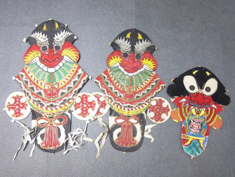 【白蓮】長崎 バラモン凧 壱岐鬼凧 3点 郷土玩具 民芸品 s805の落札情報詳細 - Yahoo!オークション落札価格検索 オークフリー
