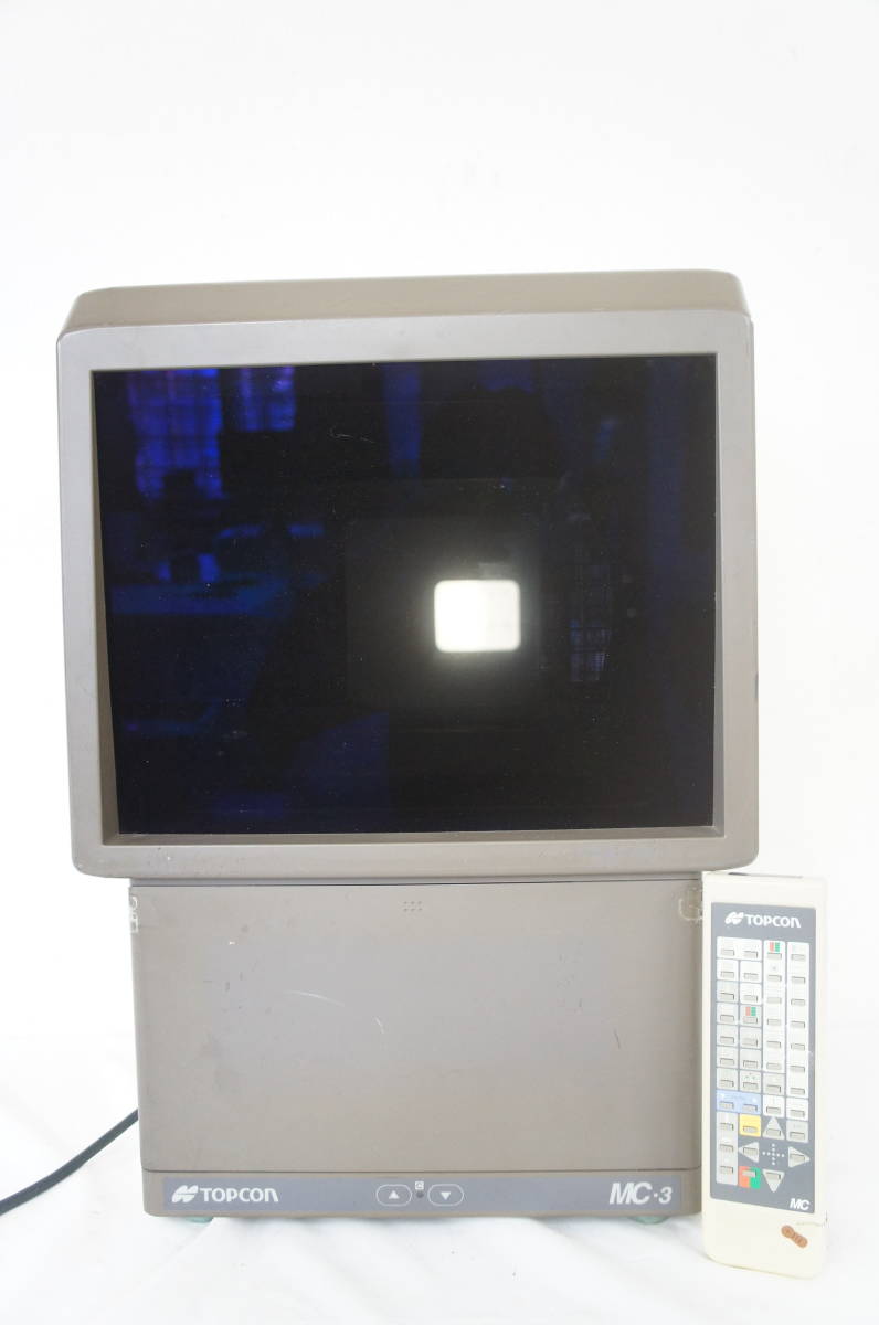 動作品 TOPCON トプコン MC-3 ミラクルチャート 視力測定器 リモコン付き 140 110428の落札情報詳細 - ヤフオク落札価格 ...