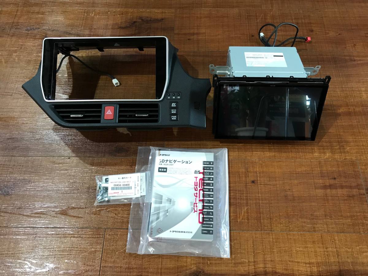 トヨタ純正 10.5インチ Tコネクトナビ NSZN－Z68T 08605-28B30 ヴォクシー専用センタークラスターパネル付属 中古の落札情報詳細 - Yahoo!オークション落札価格検索 ...