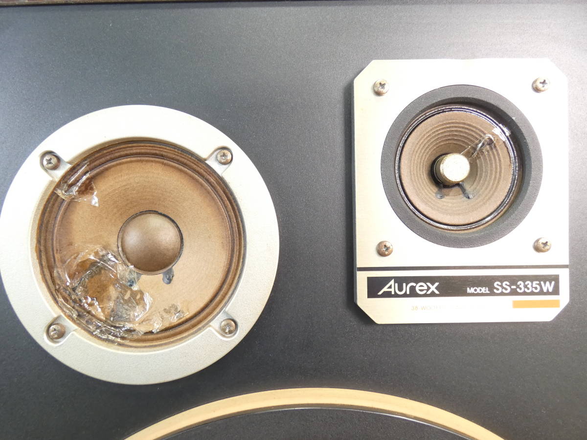 Aurex SS-335W スピーカーペア オーレックス ブックシェルフ型 3way 現状渡し 音響機器 オーディオ @170×2個口の落札情報詳細 - Yahoo!オークション落札価格検索 ...