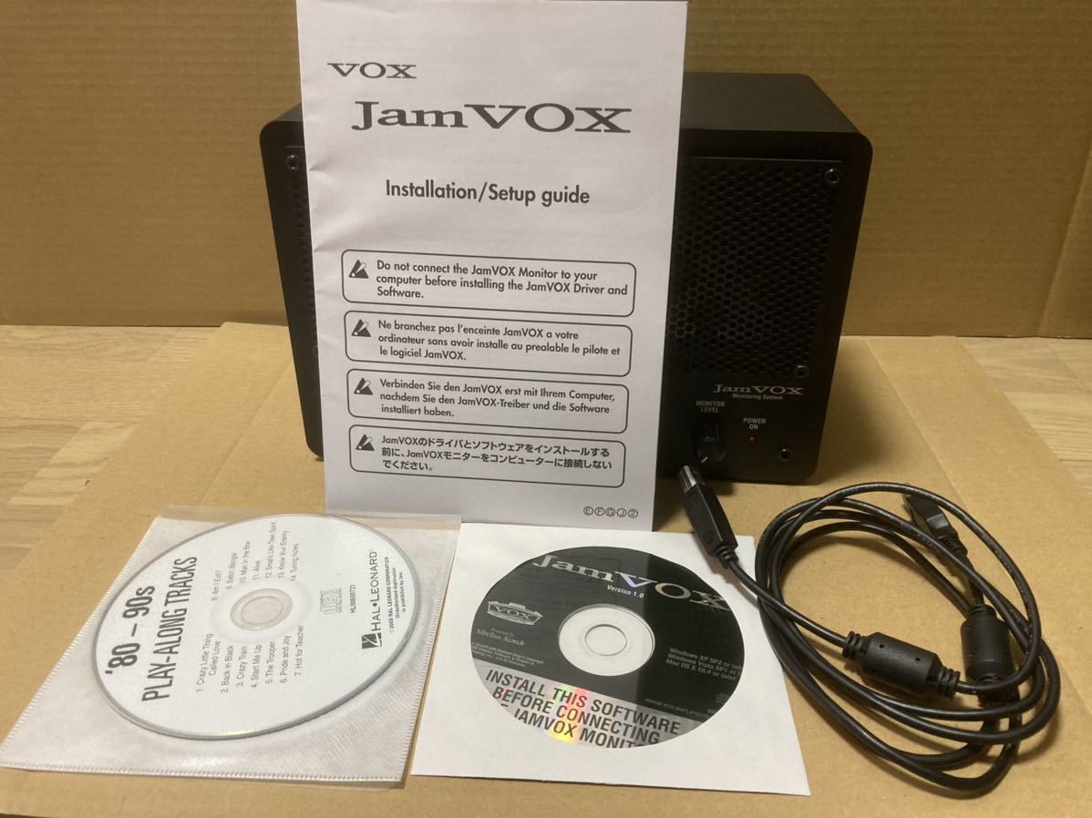 ☆状態良好！ VOX JamVOX JV-1 モニタースピーカー JamVOX III PC用アンプシミュレーター VSTプラグイン バーチャル・ギターアンプの落札情報詳細 - Yahoo ...
