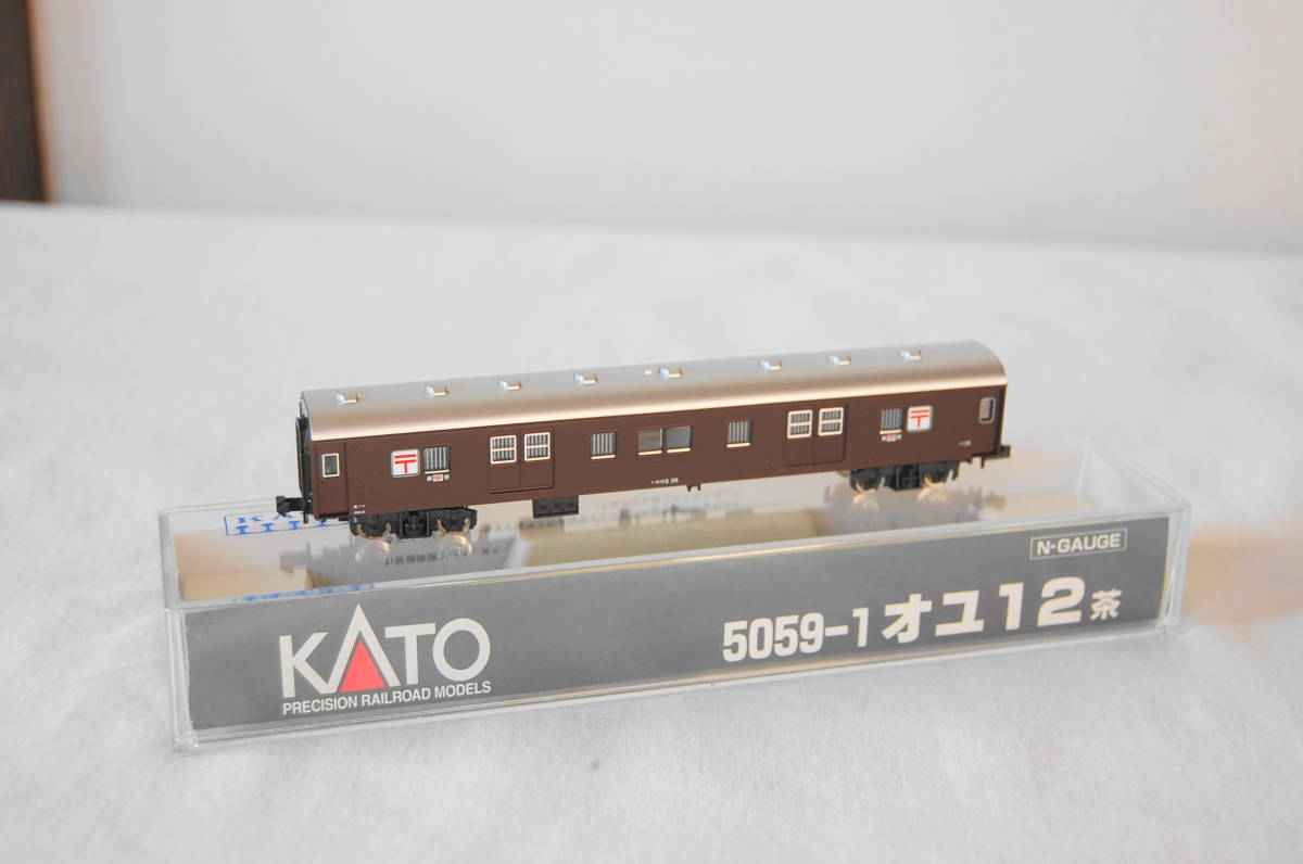 【新品】KATO Nゲージ 5059-1 オユ12(茶) 郵便車の落札情報詳細 - ヤフオク落札価格検索 オークフリー