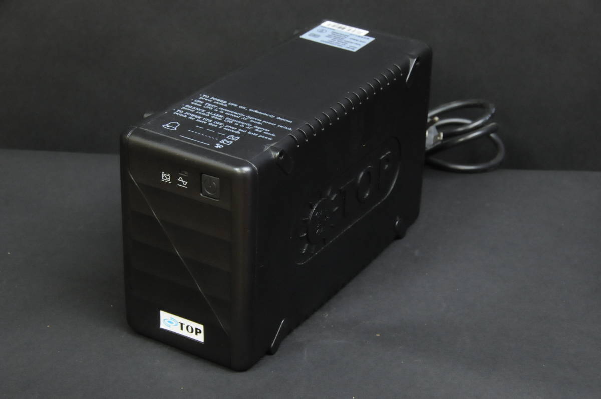 TOPトップ UPS 無停電電源装置 TOP-UPS600APの落札情報詳細 - Yahoo!オークション落札価格検索 オークフリー