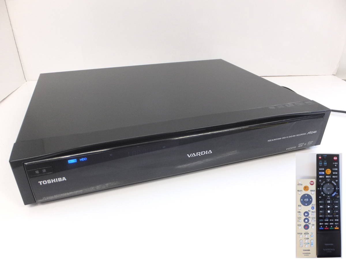 【よろづ屋】TOSHIBA VARDIA RD-S1004K 東芝HDD&DVDハイビジョンレコーダー リモコンあり SE-R0356 SE-R0358 HDD内蔵(M0127-100)の落札 ...
