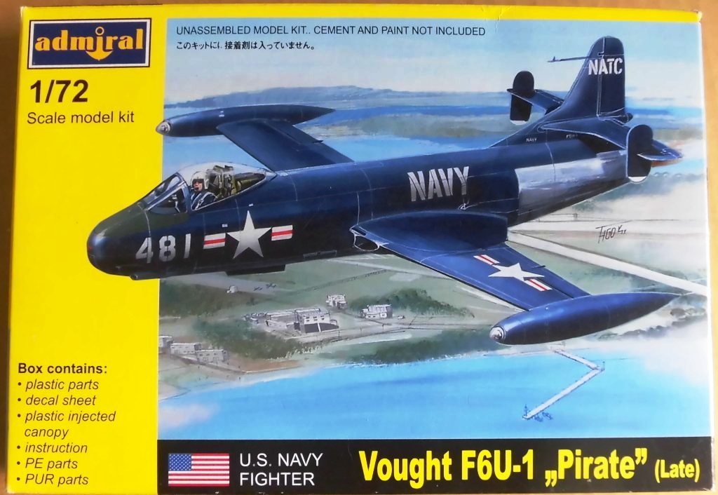 アドミラル 1/72 チャンス・ボート F6U-1 パイレーツ 後期型の落札情報詳細 - ヤフオク落札価格検索 オークフリー