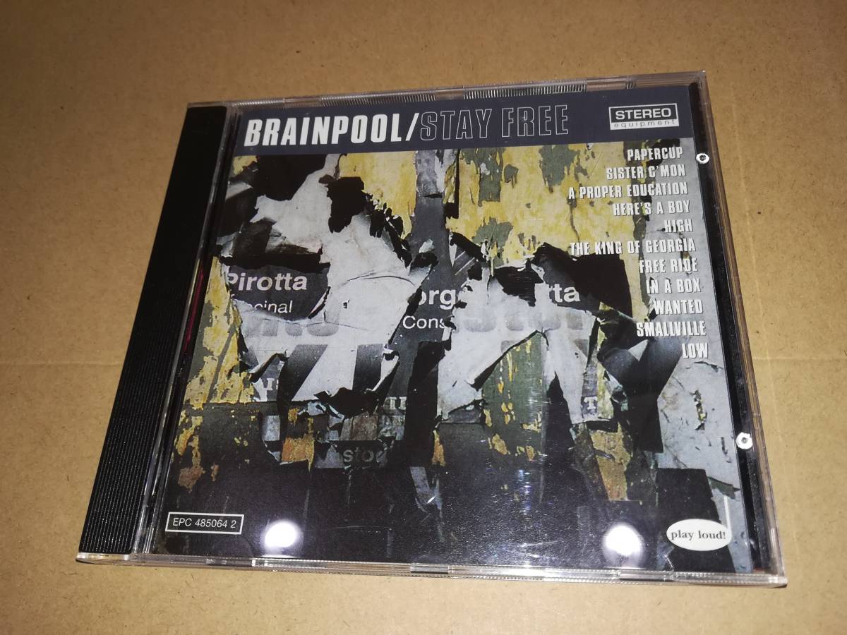 【やや傷や汚れあり】J5055【CD】ブレインプール Brainpool / Stay Free の落札情報詳細| ヤフオク落札価格情報 オークフリー