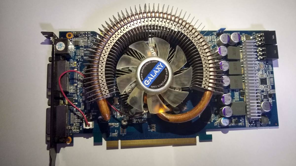 [中古・動作確認済] NVIDIA GeForce 8800 GT | GALAXY GF 8800GT PCI-E 512MB DDR3 ...