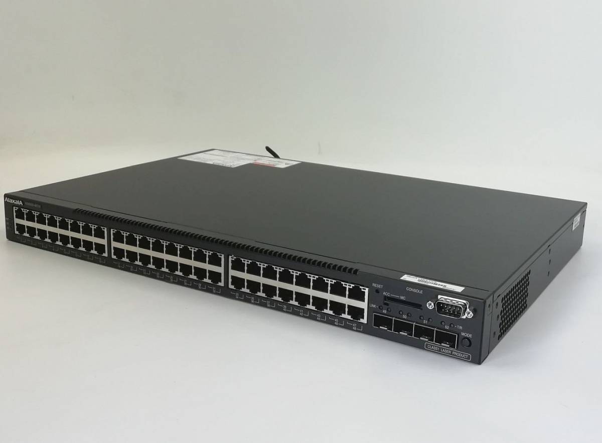 Alaxala AX2500Sシリーズ AX2530S-48T2X ボックス型L2スイッチ ギガビット48ポート SFPスロット x4 美品 ...