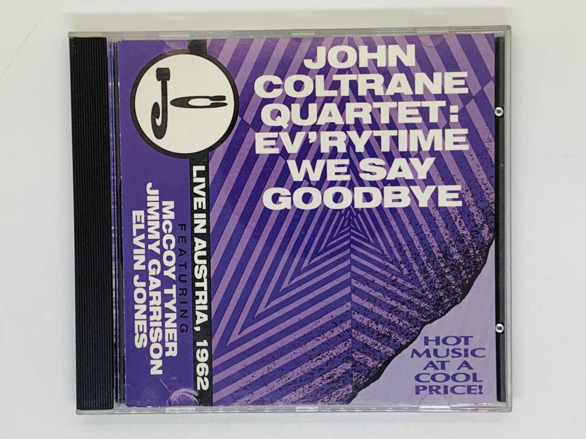 即決CD JOHN COLTRANE QUARTET / Ev'rytime We Say Goodbye - Live In Austria ...