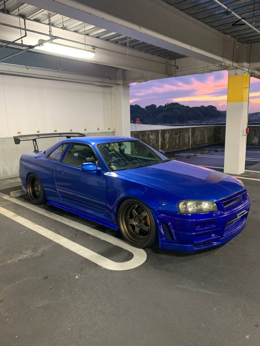 bnr34 前期 標準車 修復歴なし サビも少なく状態良好の落札情報詳細 - ヤフオク落札価格検索 オークフリー