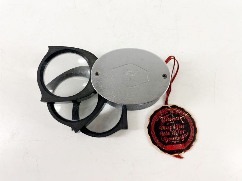 WINNER MAGNIFIER ウィナー 15X ルーペ ポケットルーペ 拡大鏡！ の落札情報詳細| ヤフオク落札価格情報 オークフリー