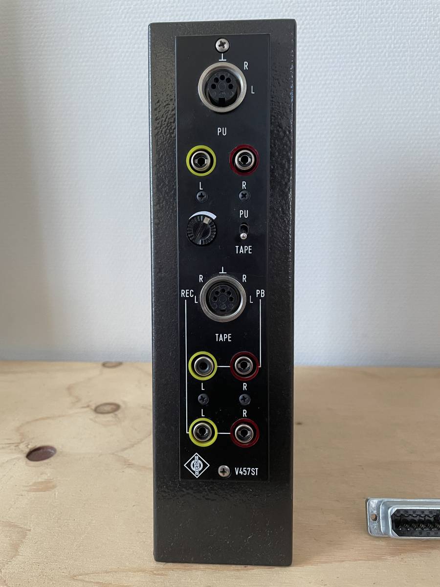 幻のフォノイコ NEUMANN V457ST プロスタジオ用！ノイマン W/オリジナルケース、タッチェルコネクタ付属の落札情報詳細 ...