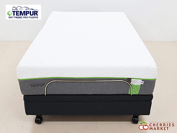 【やや傷や汚れあり】 展示品 TEMPUR テンピュール Zero-G Elevate KD ゼロジー/ハイブリッドリュクス 30 電動リクライニングベッド セミダブルベッド 58万 の落札 ...