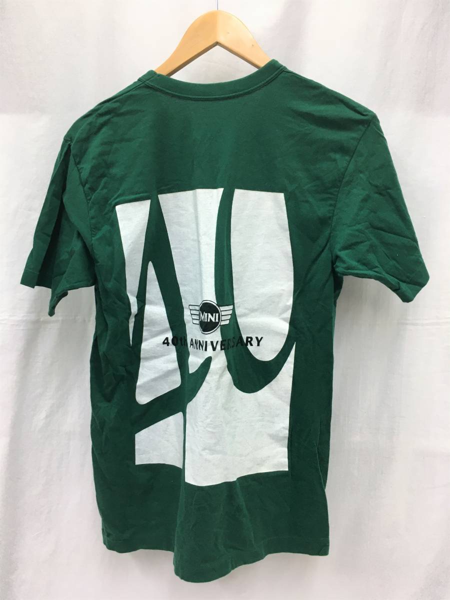【目立った傷や汚れなし】MINI 40th Anniversary ミニ 生誕40周年記念 Tシャツ グリーン 緑 21090602の落札情報 ...