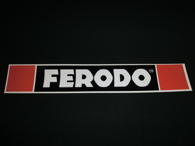 【未使用】フェロード ステッカー シール デカール 新品 300x50 FERODO STICKER 送料120円定形外郵便の落札情報詳細 ...