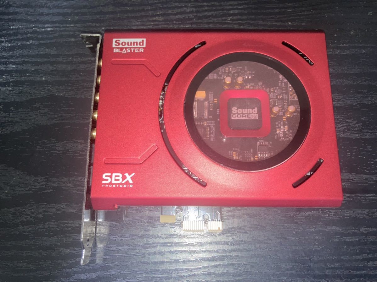 【やや傷や汚れあり】Creative Sound Blaster Z SBX SB1500 サウンドカード 1円スタートの落札情報詳細 ...