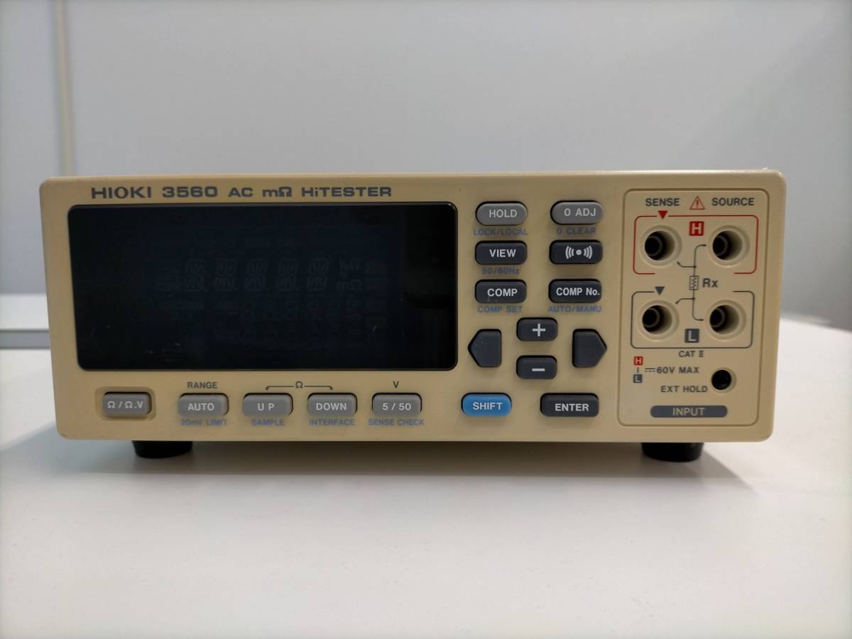 日置電機 HIOKI 3560 ACミリオームハイテスタ mΩ 中古 の落札情報詳細| ヤフオク落札価格情報 オークフリー