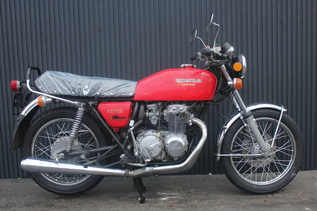 【未使用】今年最後 CB400F 408 極上 予備検付 仕上げベース Z750RS GS400 CB400F Z400FX GT380 CB400T Z400GP CB250T RZ250 ...