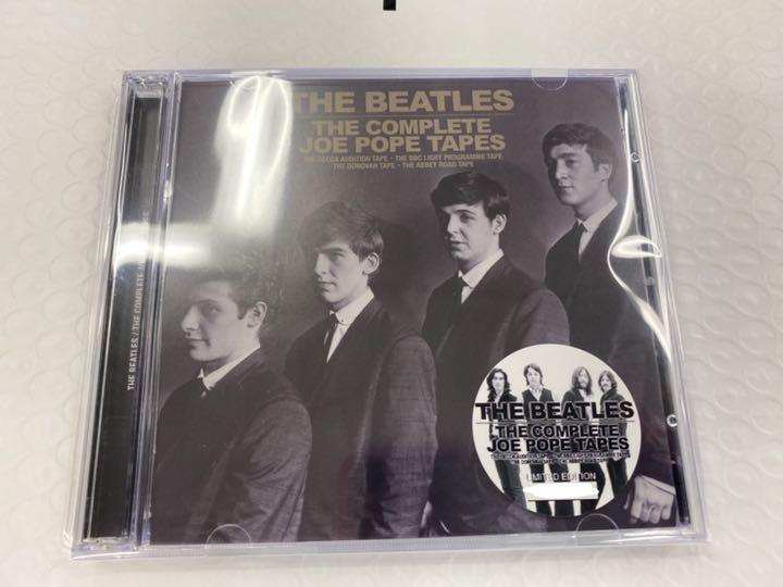 【未使用】超貴重 プレス 2CD ビートルズ THE BEATLES THE COMPLETE JOE POPE TAPES lennon ...