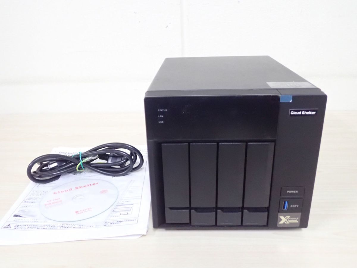 【目立った傷や汚れなし】ALEXON Cloud Shelter 1000 QNAP TS-473 NAS 1TB×2 初期化済みの落札情報詳細 - Yahoo!オークション落札価格検索 オークフリー