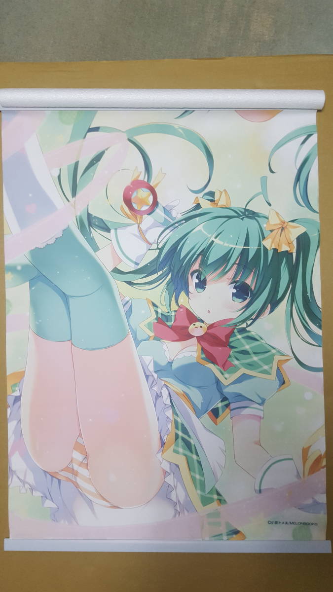 【未使用に近い】小原トメ太 C84 コミケ84 メロンブックス B2タペストリー めろんちゃん QP:FLAPPERの落札情報詳細 - ヤフオク落札価格情報 オークフリー
