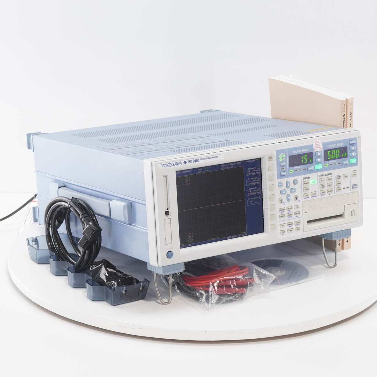 【やや傷や汚れあり】[DW]USED 8日保証 12/2018CAL YOKOGAWA WT3000 760303-03-SV-M/B5/C12 PRECISION POWER ...