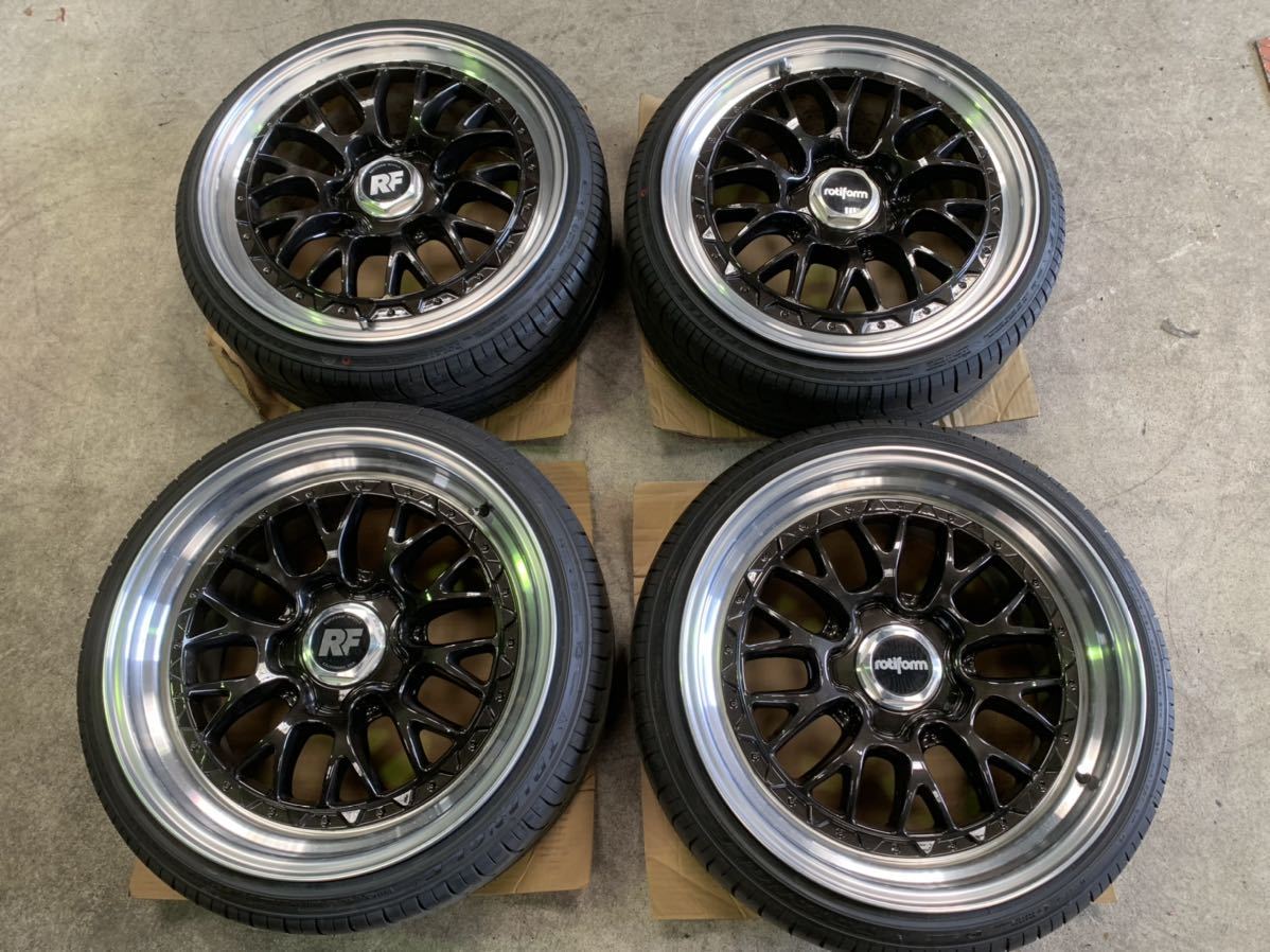 【やや傷や汚れあり】Rotiform LSR 19インチ 8.5j 10j 5x114.3 ロティフォーム usdmの落札情報詳細 ...