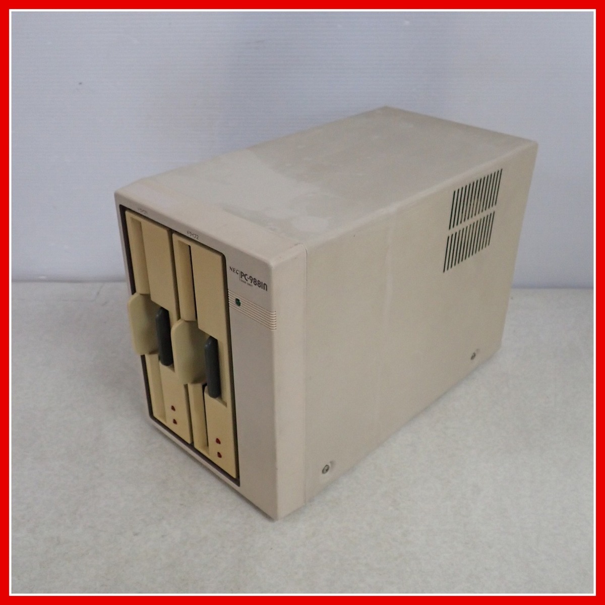 送料無料 FD1165A【動作OK 50ピンケーブル付】PC-9801用 FDD 8インチ フロッピーディスクドライブ NEC純正(PC ...