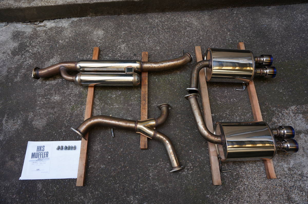 【やや傷や汚れあり】HKS スーパーターボマフラー スバル WRX STI S4 VAB VAG 31029-AF013 Super Turbo Muffler W-tail の落札情報詳細 ...