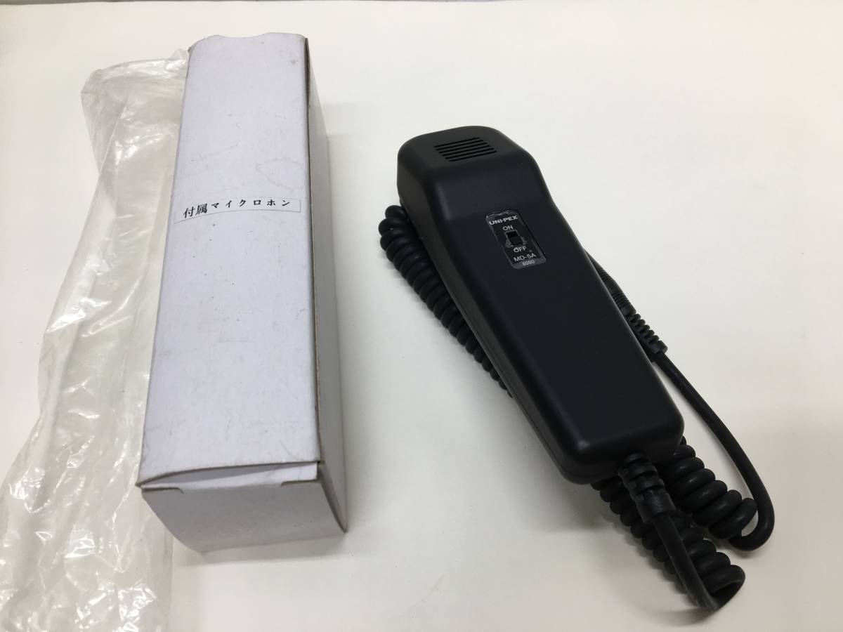 【未使用】UNI PEX/ユニペックス ダイナミックマイクロホン ハンドタイプ （車載・呼出放送用） [ MD-5A ] の落札情報詳細 - ヤフオク落札価格検索 オークフリー