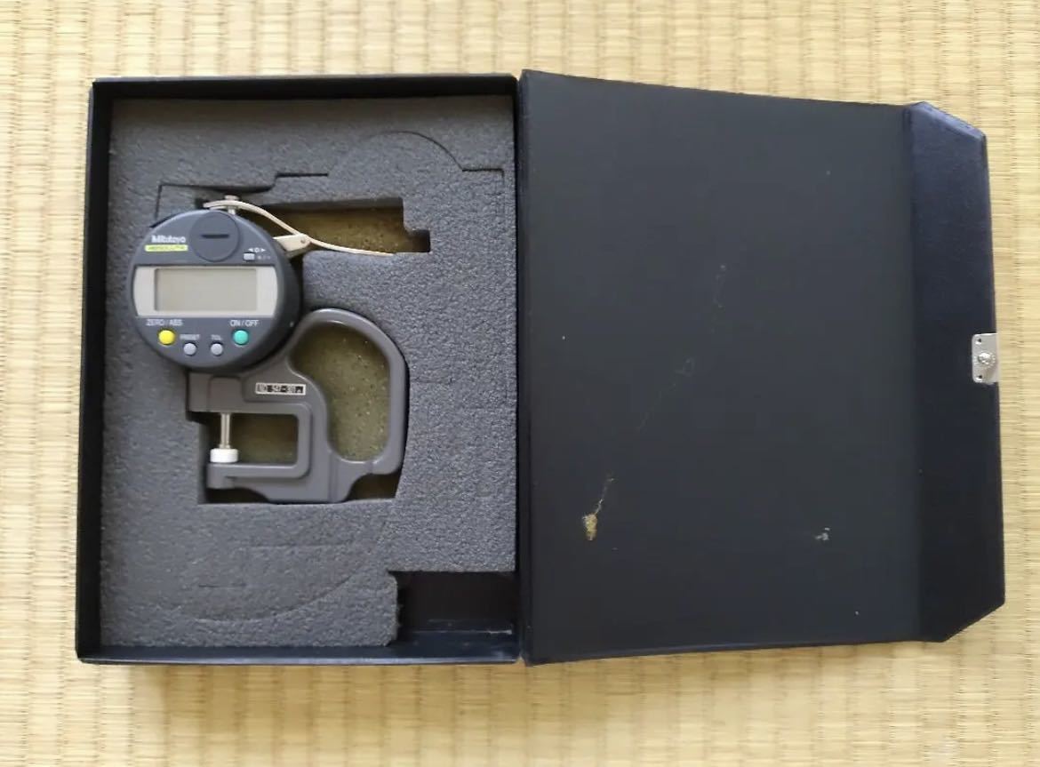 Mitutoyo デジマチック シックネスゲージ ID-C1012XBS Y-406 の落札情報詳細| ヤフオク落札価格情報 オークフリー