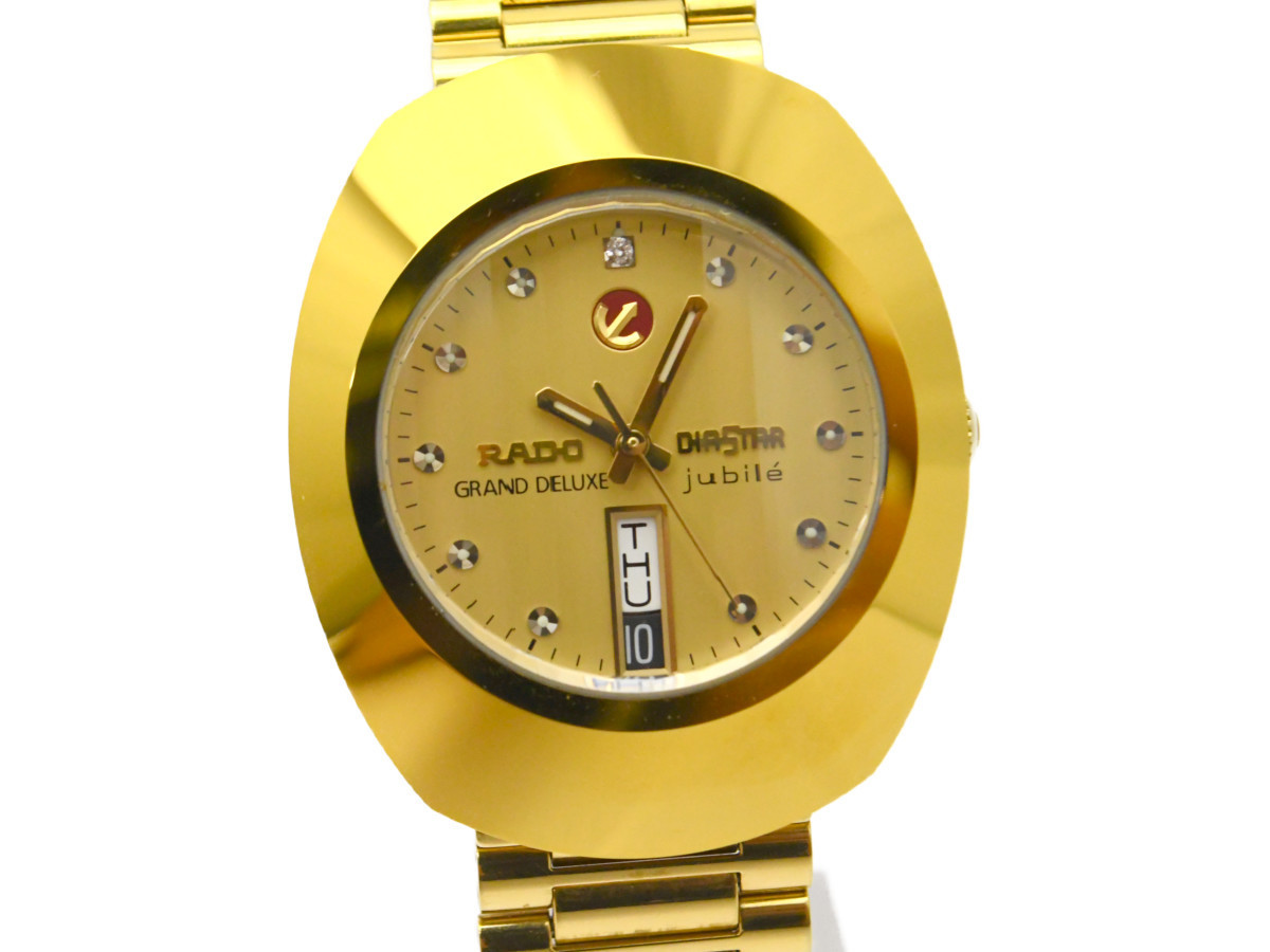 【目立った傷や汚れなし】[レアモデル] 稼働品【RADO】ラドー DIASTAR ダイヤスター 648.0413.3 2500本限定 GRAND DELUXE メンズ AT 自動巻 カット ...