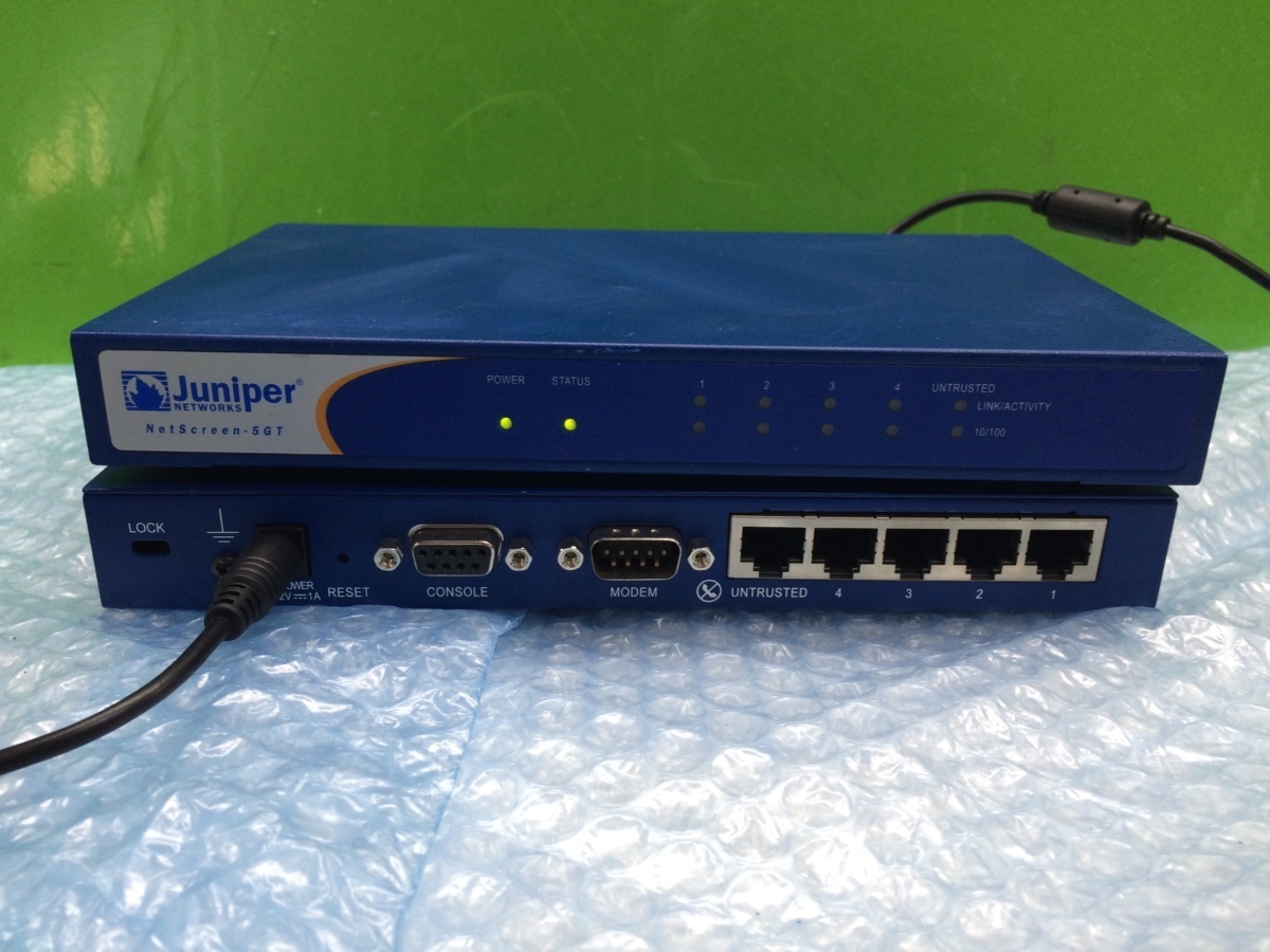 【傷や汚れあり】★Junioer NetScreen-5GTシリーズ NS－5GT-007-10★2台セット の落札情報詳細| ヤフオク落札 ...