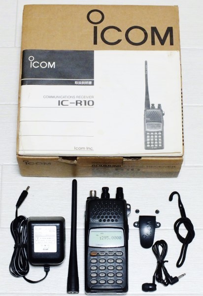 【やや傷や汚れあり】アイコム IC-R10 0.5～1300MHz オールモード受信可能 バンドスコープ搭載の落札情報詳細 - ヤフオク落札 ...