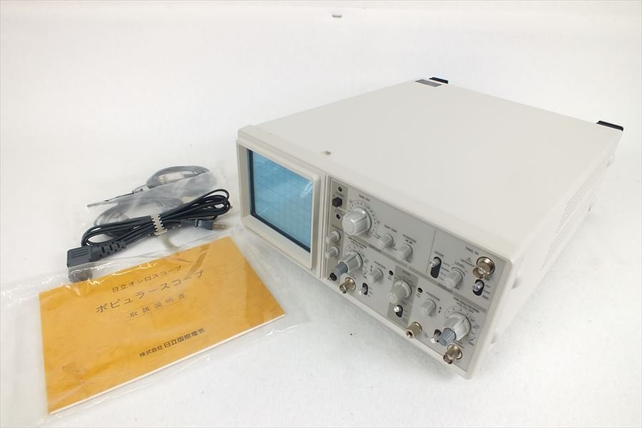 【やや傷や汚れあり】 HITACHI V-252 日立 オシロスコープ 取扱説明書有り 中古 現状品 220609G3191の落札情報詳細 ...